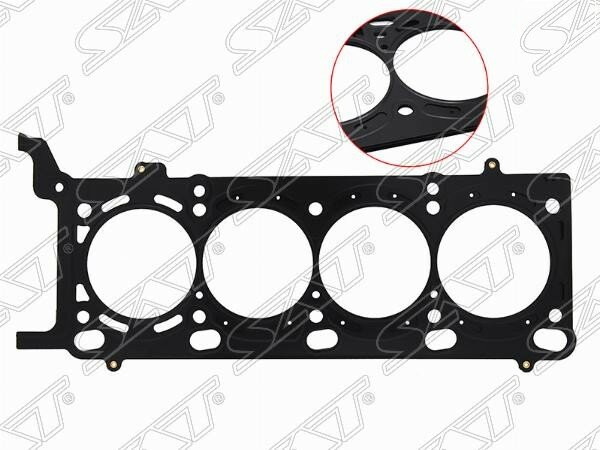 Прокладка ГБЦ SAT ST-33-0015 BMW X5 E53 03- 4,4 1,74mm M62 V8 5-8 цилиндр