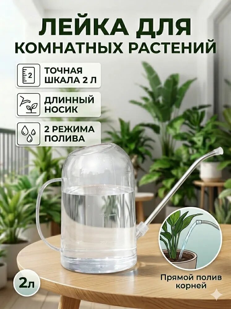 Лейка, 2 л 1 шт