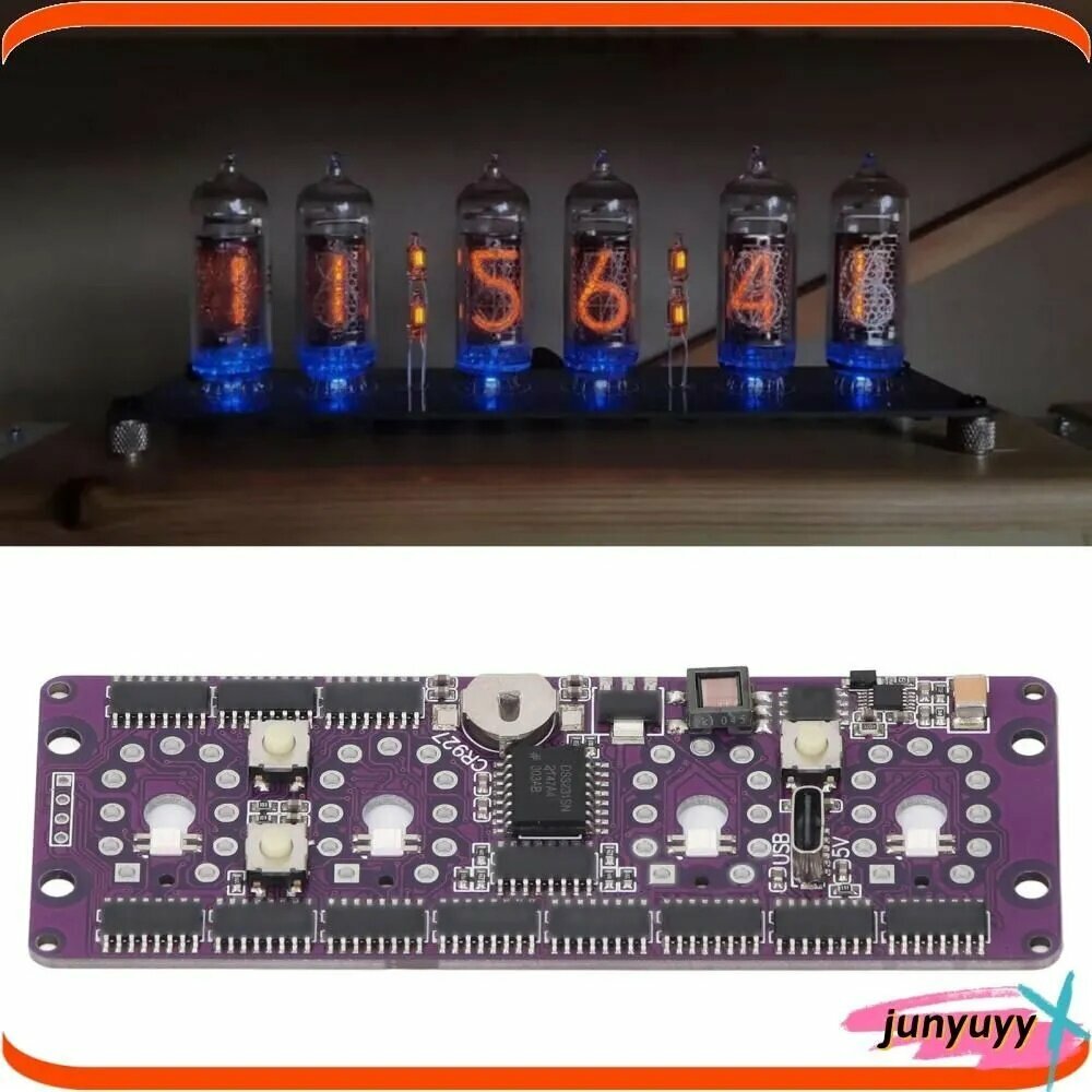 Печатная плата ламповых часов Nixie