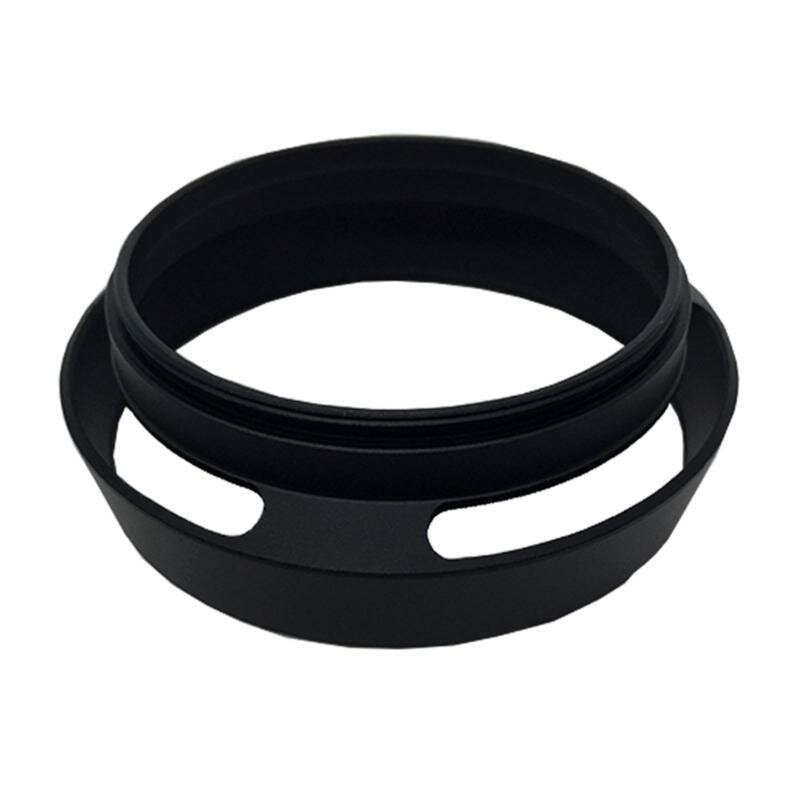Металлический бленда-козырёк для объектива, Черный - 46mm
