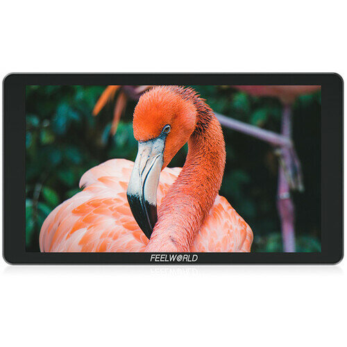 Полевой монитор для камеры FeelWorld P6XL, 6-дюймовый сенсорный IPS-экран, 1200 нит, разрешение 1920x1080.