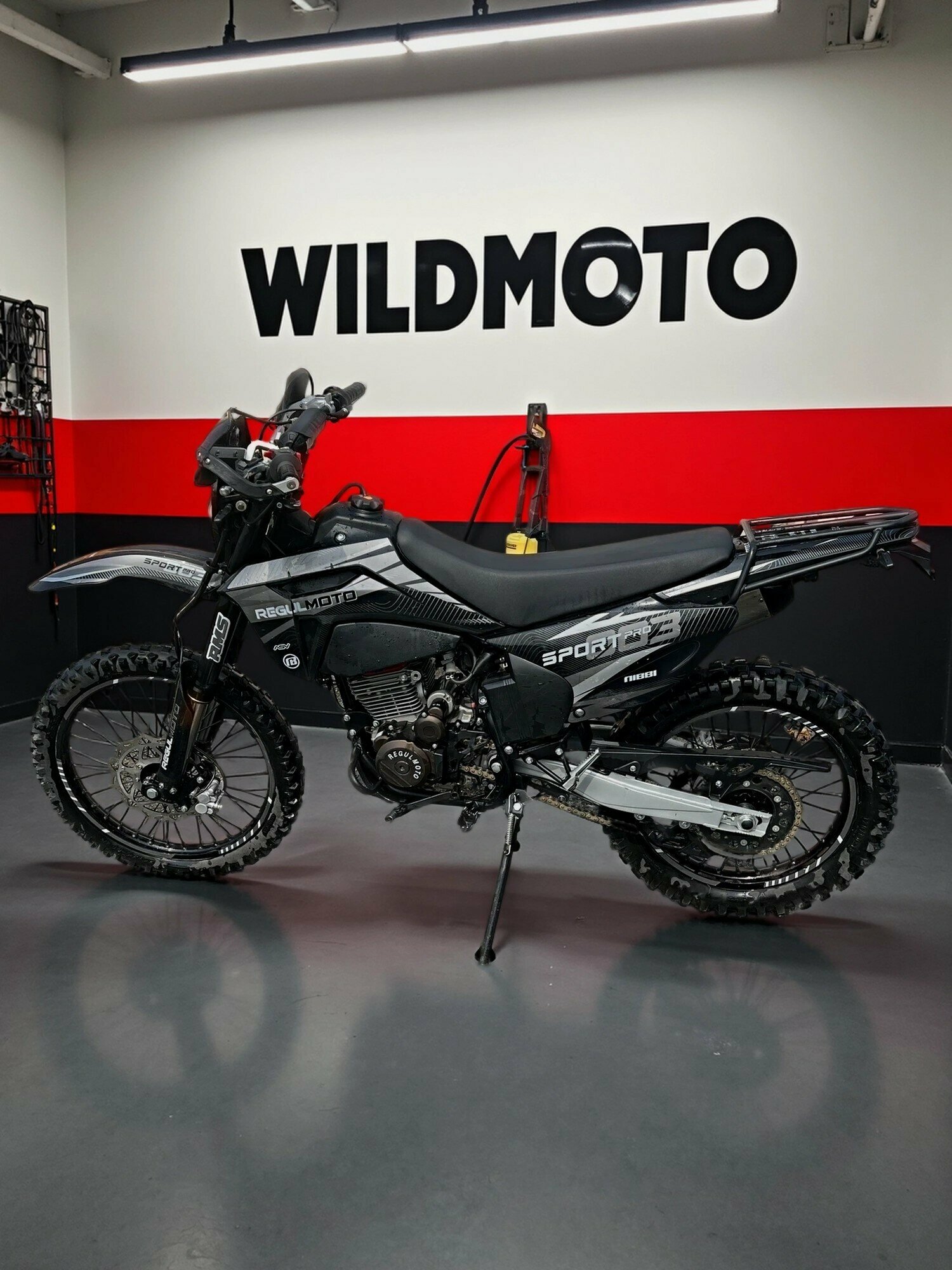 Мотоцикл эндуро Regulmoto (Регулмото) Sport - 003 PR PRO 300 (4 valves) 6 передач чёрный с ❗ПТС❗