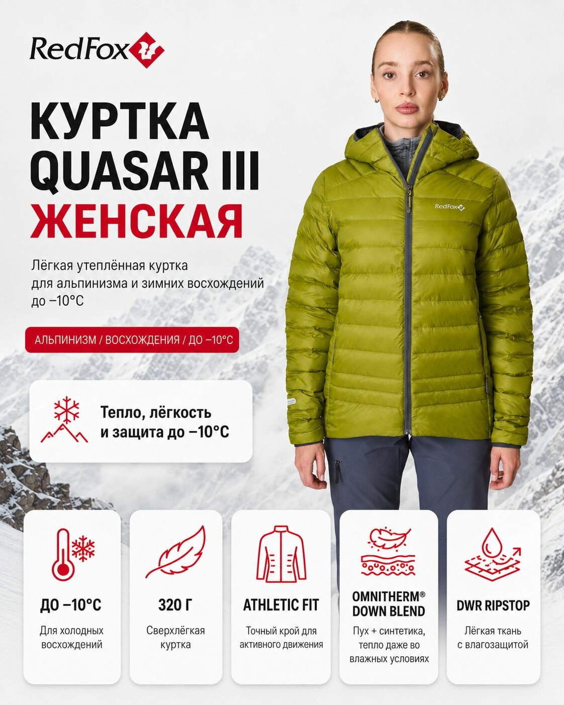 Куртка горнолыжная