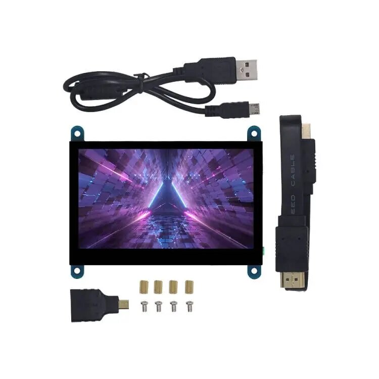 CFsunbird 4,3-дюймовый сенсорный дисплей для Raspberry Pi With touch