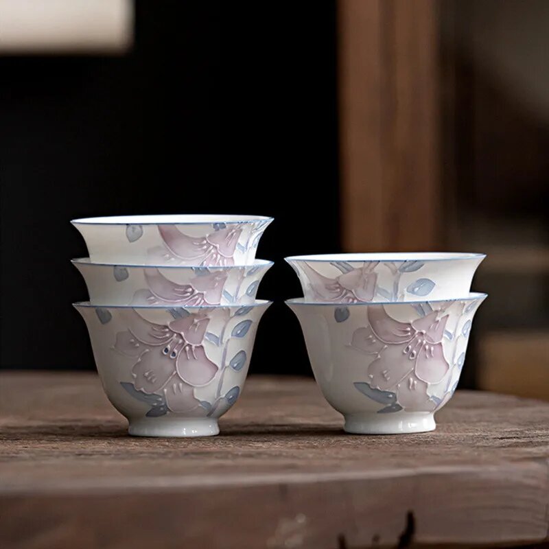 Белая керамическая чашка BRTRINBSY TEA