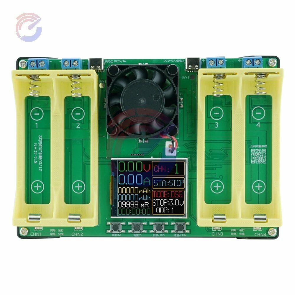 Gaqqee BT4-21700 Тестер литиевых батарей 21700 Tester