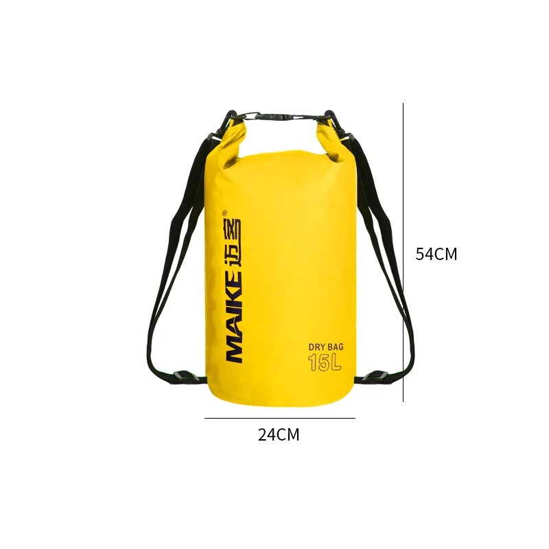 Гермомешок Maike 15L желтый