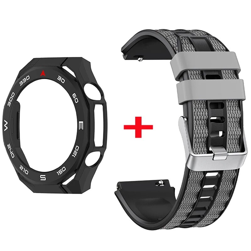Ремешок для Huawei Watch Ultimate 2, серый, BWRBH