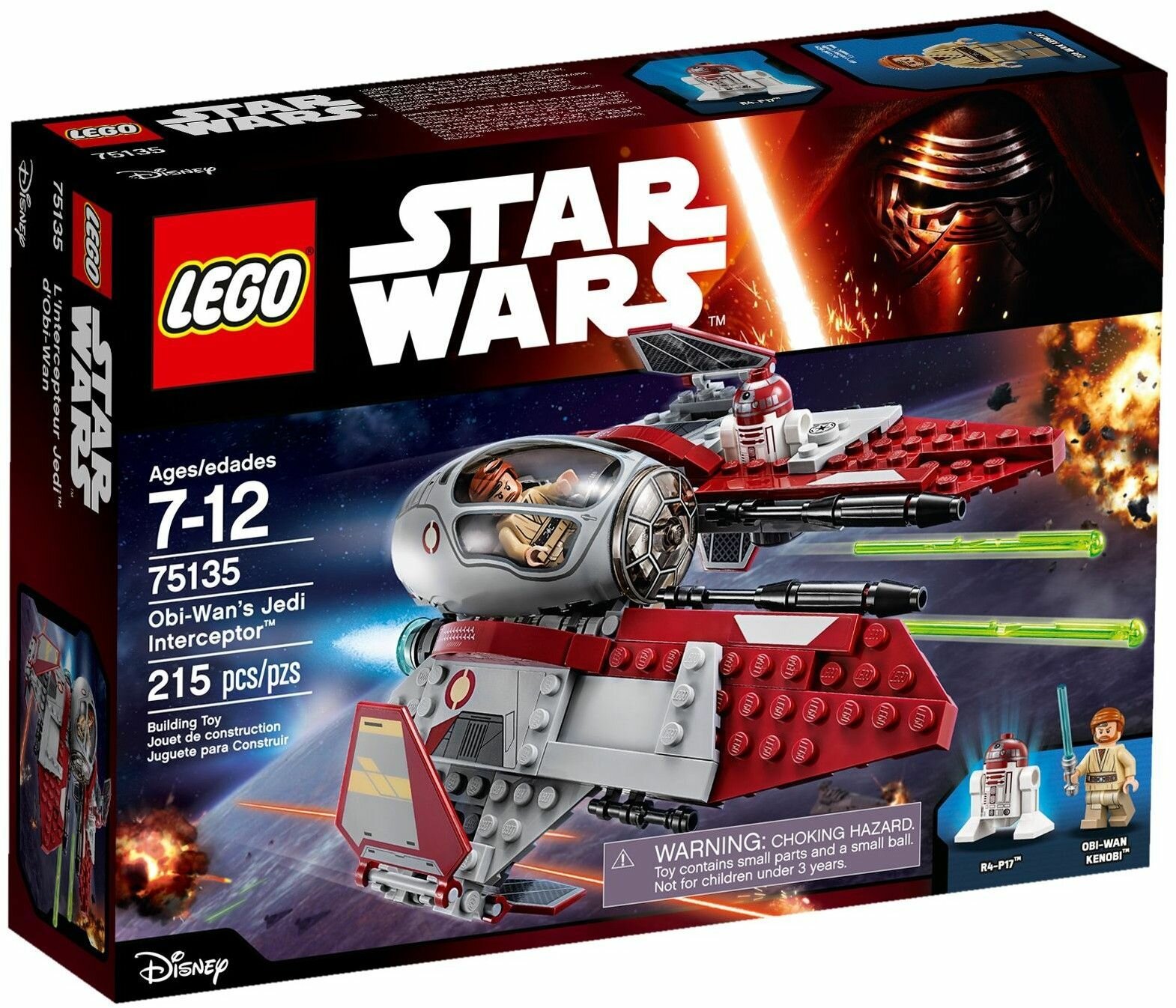 Конструктор LEGO Star Wars 75135 Перехватчик джедаев Оби-Вана Кеноби