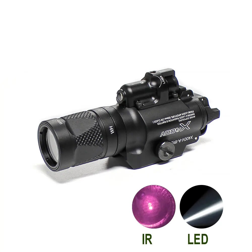 Тактический фонарь SOTAC-GEAR X400V IR BK