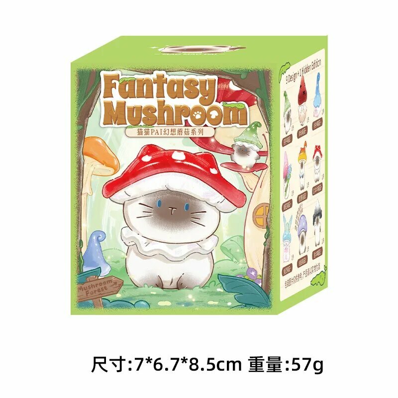 Фигурка Cat PAI Fantasy Mushroom, цвет Random, 1шт