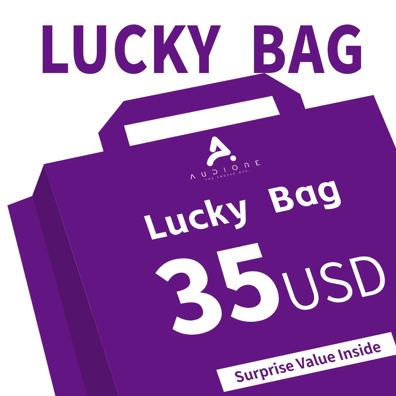 Audione Lucky Bag, фиолетовый, 35 USD