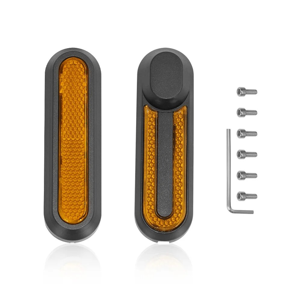 Светоотражатели на колесо желтые для Xiaomi M365
