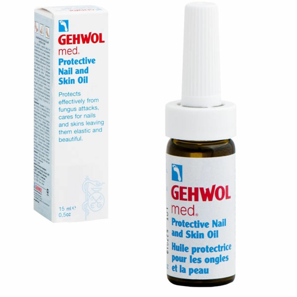 Gehwol Protective Nail and Skin Oil - Защитное масло для ногтей и кожи 15 мл