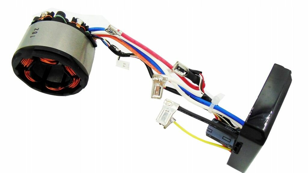 Статор в сборе для аккумуляторной дрели-шуруповерта MAKITA DHP481, DDF481 629116-8