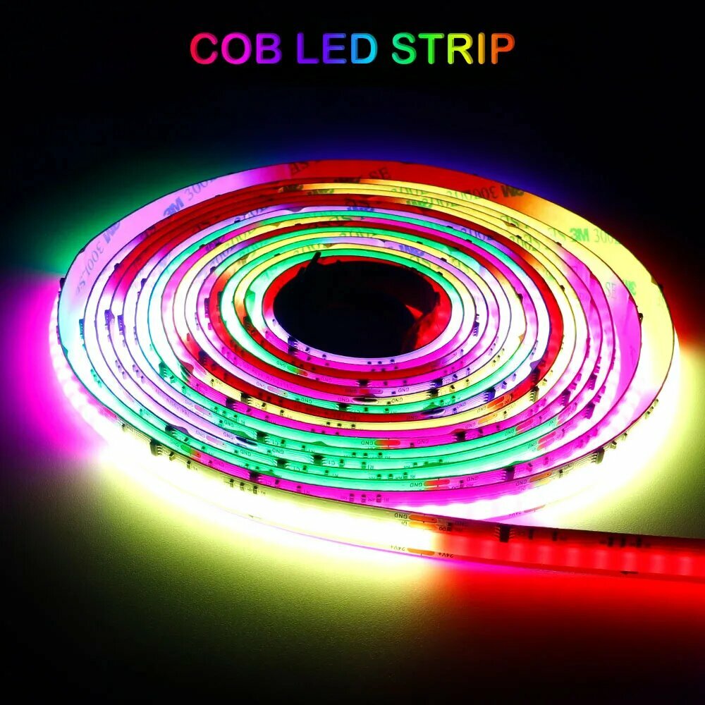 Светодиодная лента RGBWW 5м, WS2814 IC, 784 LED/м