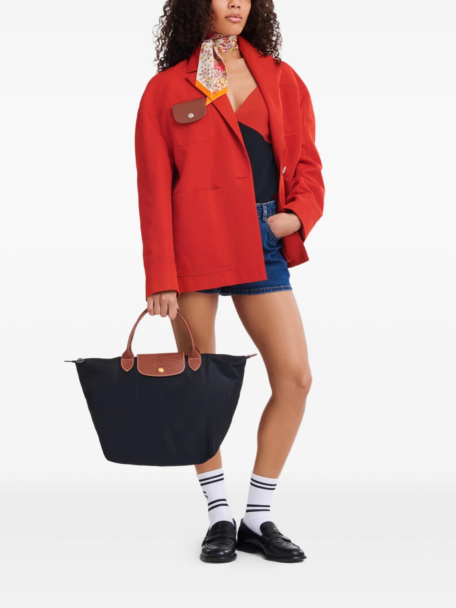 Сумка Longchamp, черный — фото 1