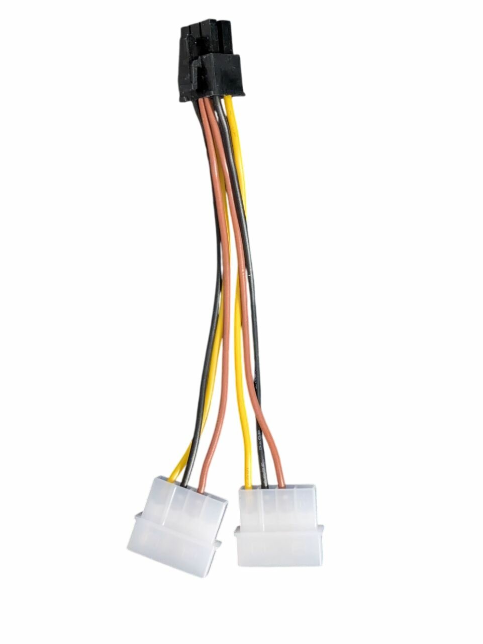 Кабель блока питания 2 Molex PCI-E 6pin переходник — фото 1