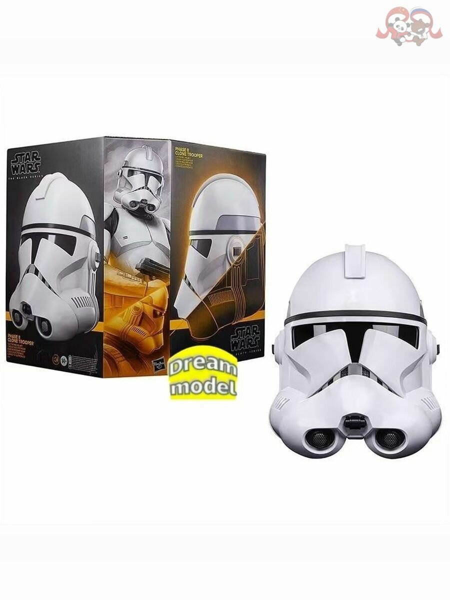 Черная фаза серии "Звездные войны" от Hasbro - Шлем солдата-клона в реальном времени 1:1