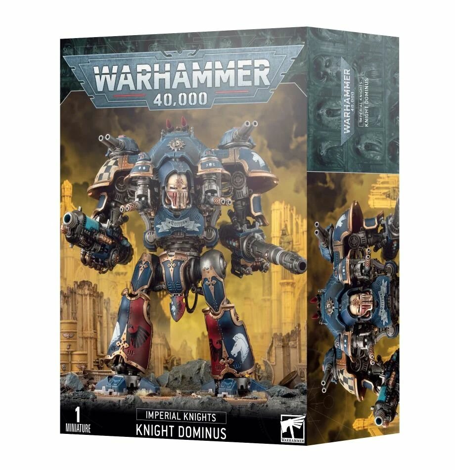 Набор миниатюр для настольной игры Warhammer 40000 - Imperial Knights: Knight Dominus