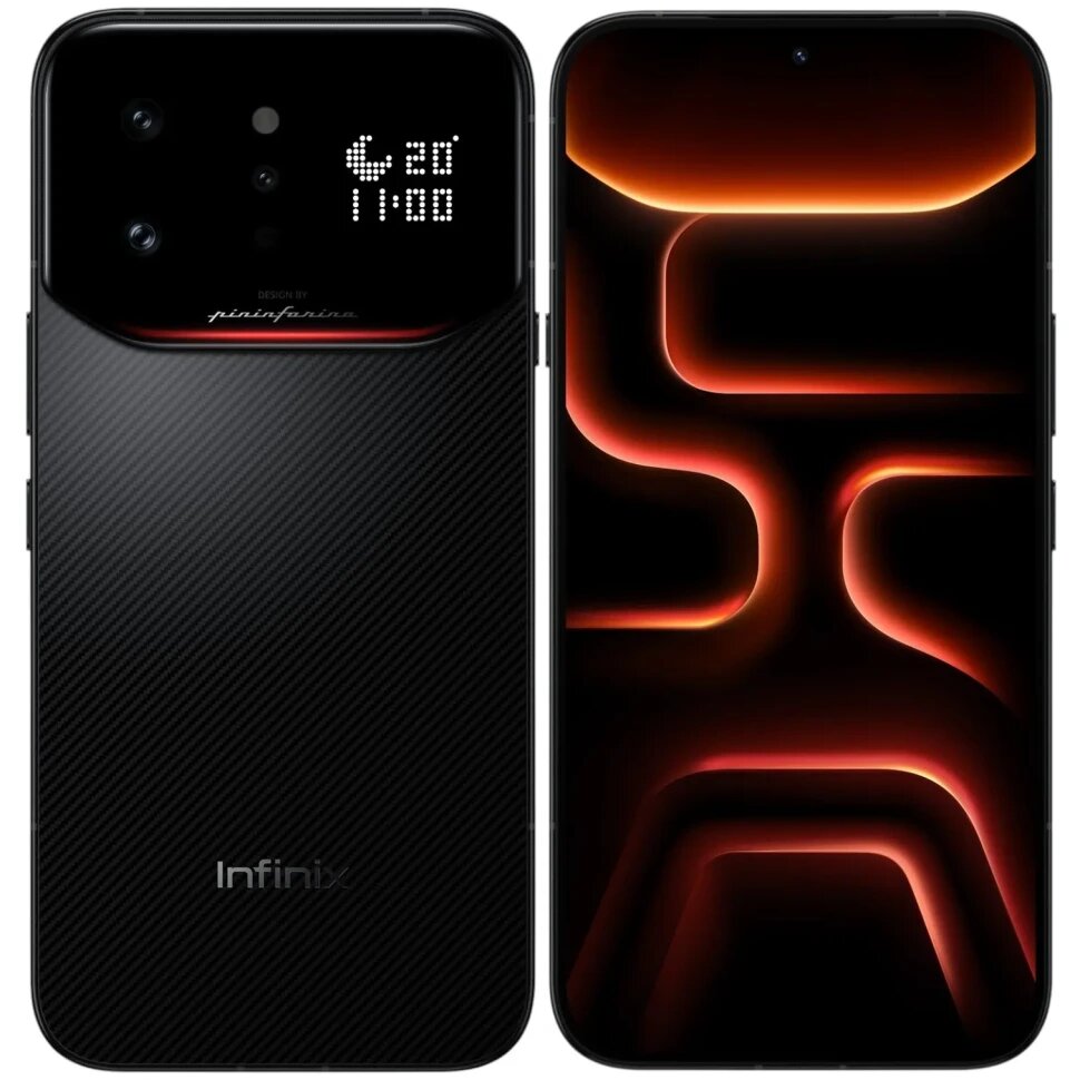 6.78" Смартфон Infinix NOTE 60 Ultra 12/256 ГБ, 2644x1208, AMOLED, 144 Гц, 5G, eSIM, 7000 мА*ч, черный
