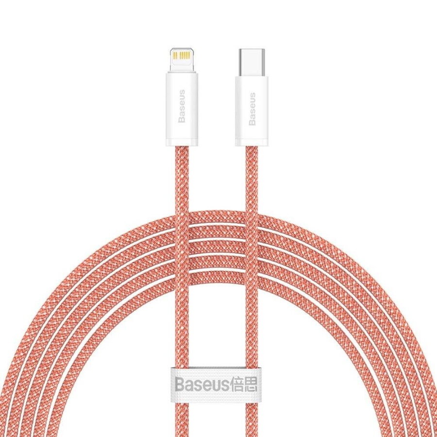 Кабель Baseus Dynamic Series Fast Charging Data Cable Type-C to Lightning 20W 2m Orange (CALD000107)