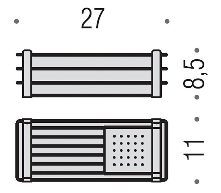 Полка Colombo Design Angolari B9632. NM