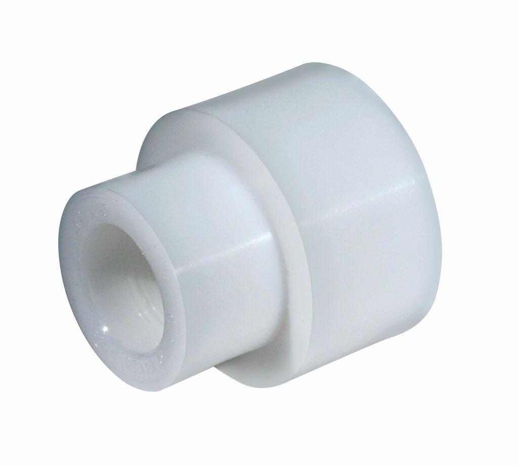 Муфта переходная PP-R полипропиленовая D63*32 Hakan 4300406311121 белый 10шт