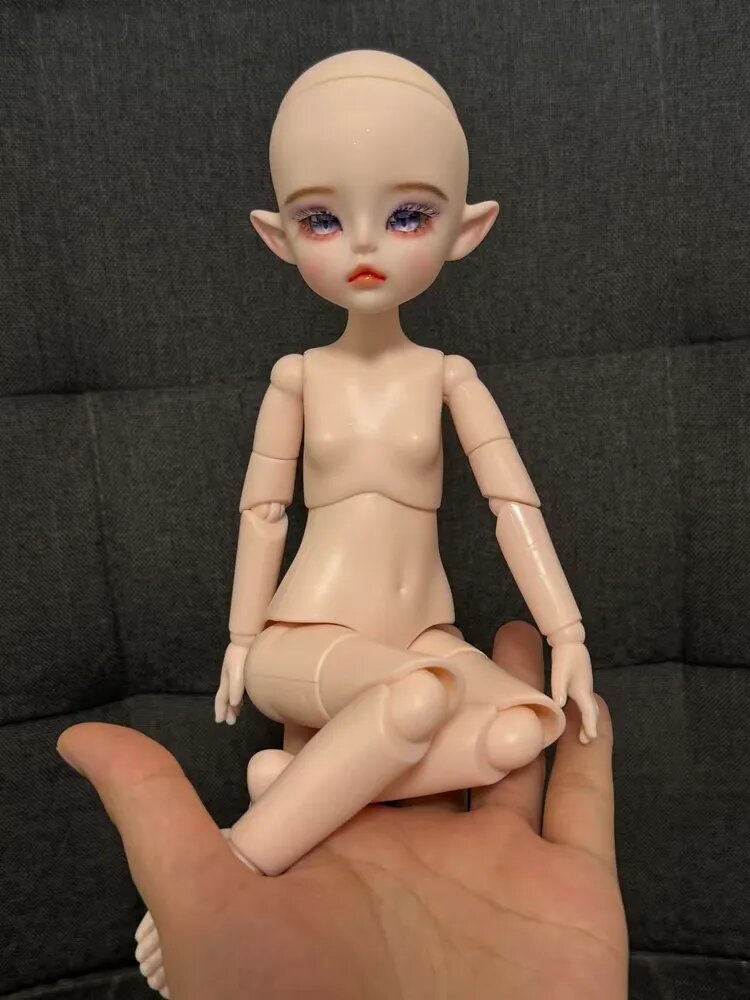 Макияж ручной работы 1 / 6 bjd куклы 28cm девушки подарочные игрушки