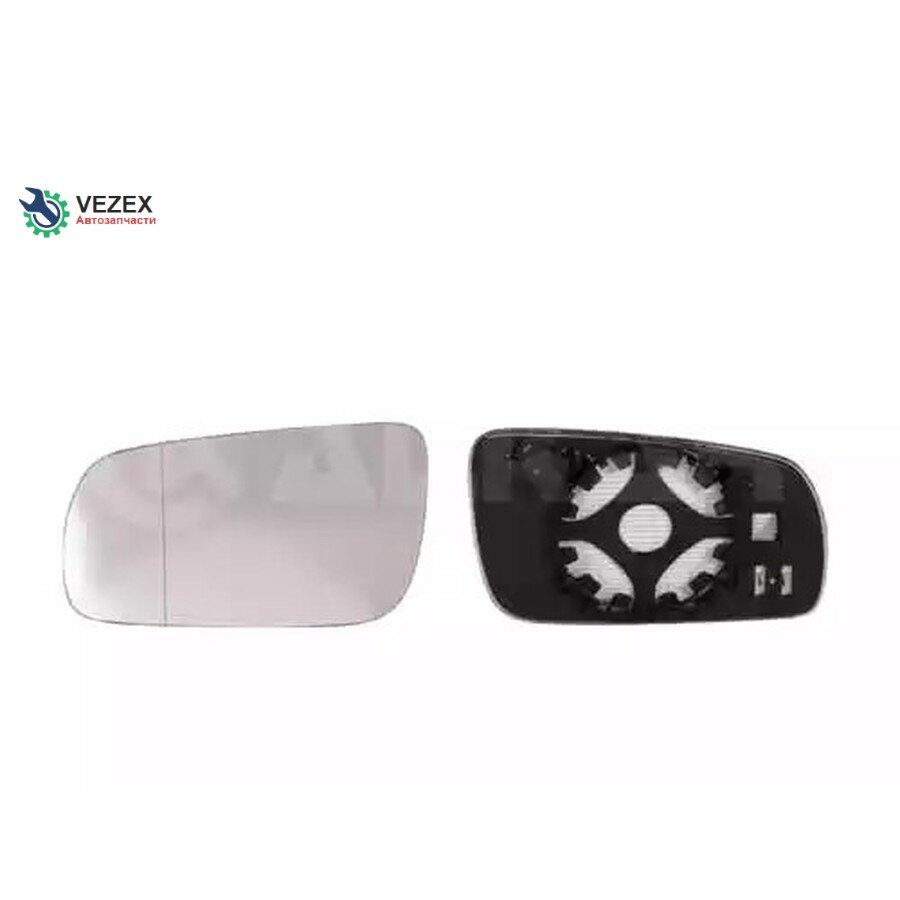 ALKAR 6426521 стекло зеркала правого! с подогр.\ Skoda Octavia 96-04