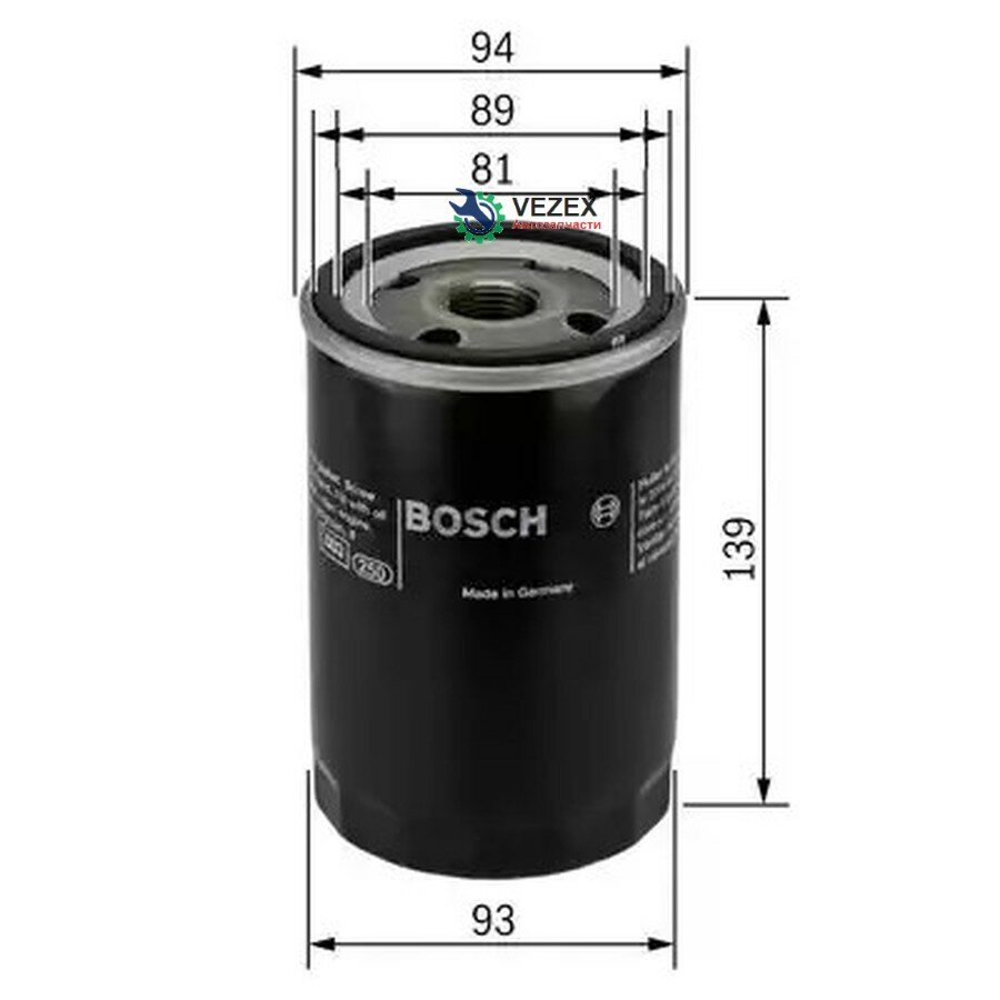 BOSCH 0451104064 Фильтр масляный