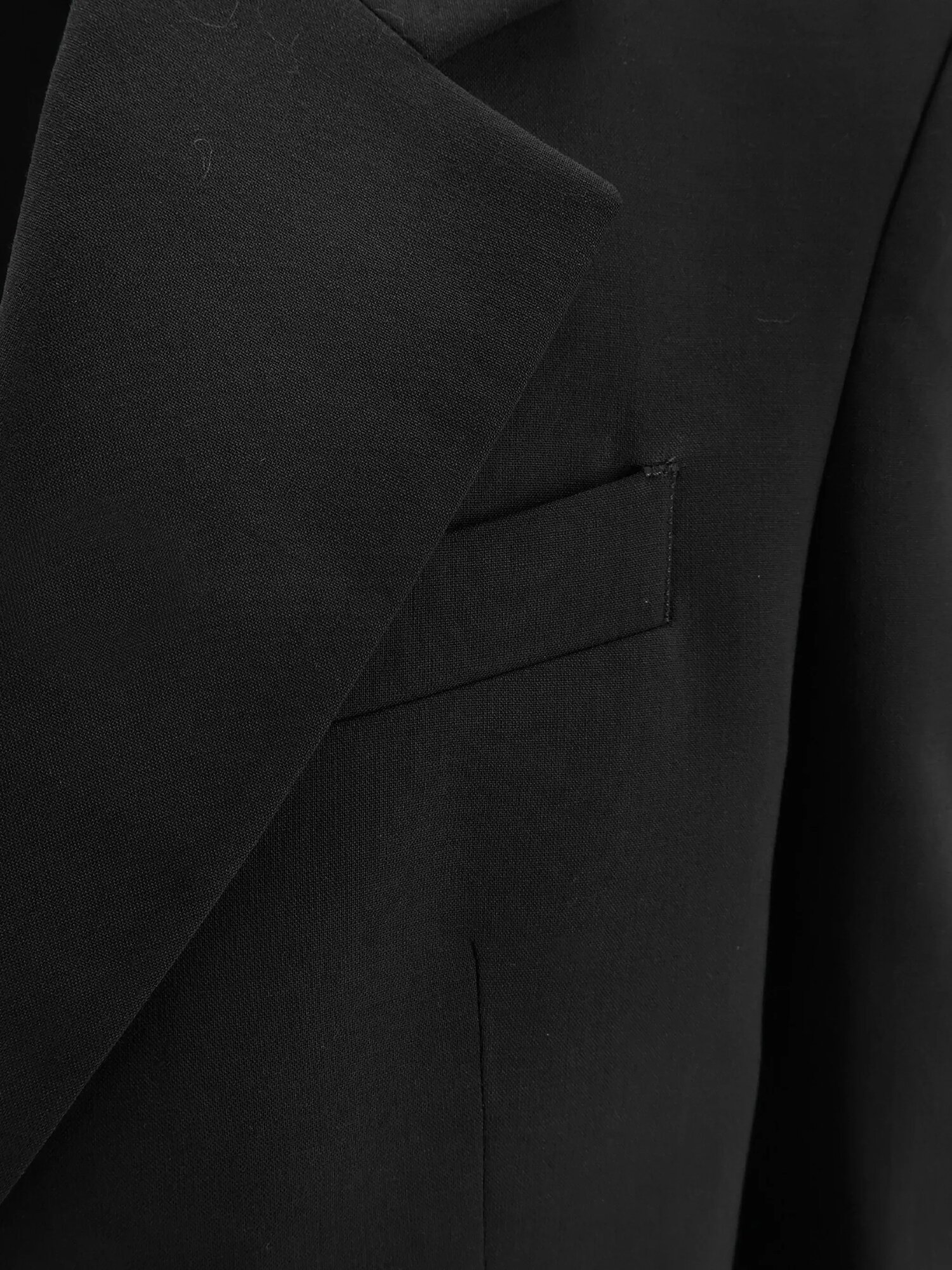 Пиджак Amaranto Single-breasted two-button blazer, размер 48, черный — фото 1