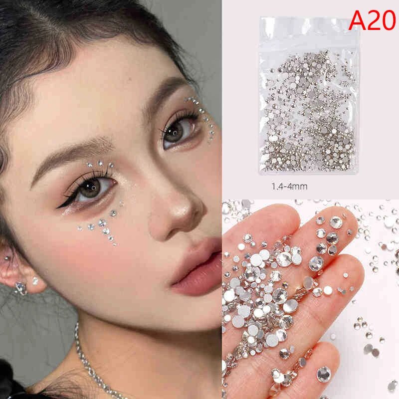 Кристаллы для лица A20, наклейки Swarovski