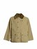 Пальто Barbour Corduroy-collar wax-effect coat, размер 34, разноцветный