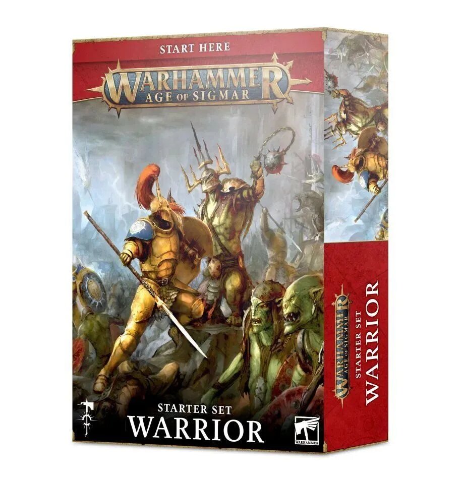 Дополнение для настольных игр , GAMES WORKSHOP warhammer 40000 Warrior Starter Set собирать, Темный источник Боевой молот AOS, Может быть окрашен