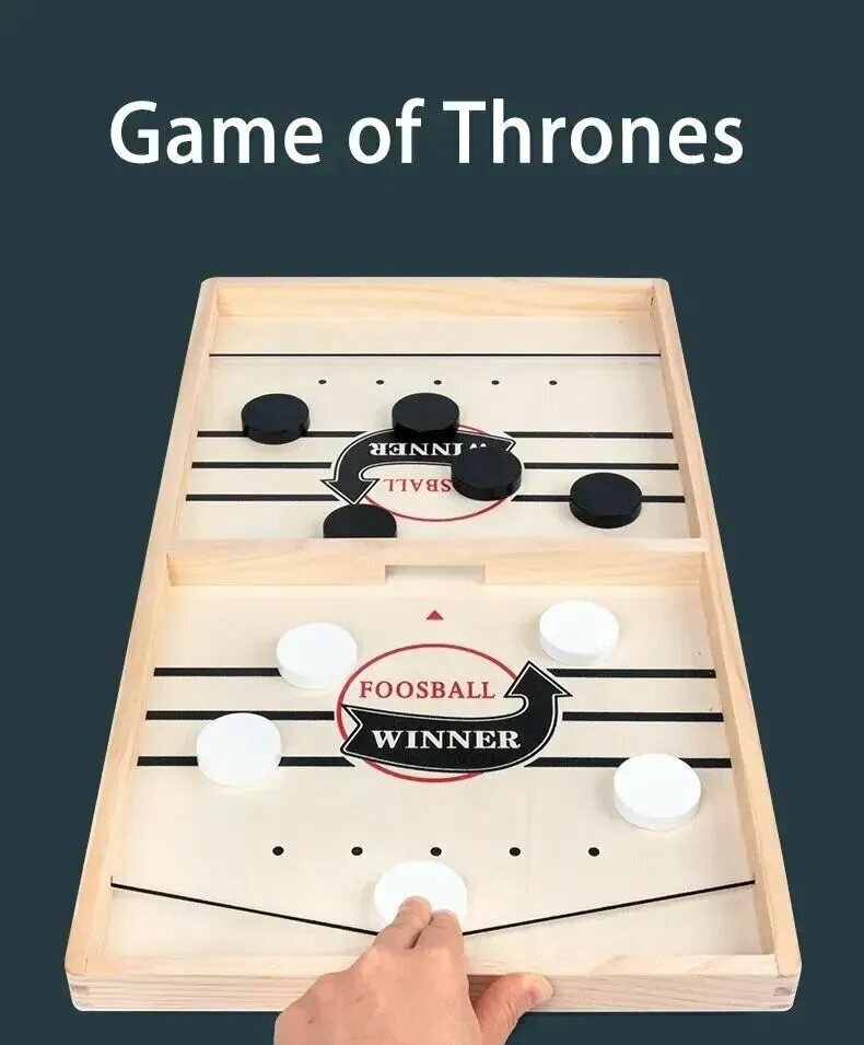 Настольная игра с шашками Foosball Winner, slingpuck, слингпак, настольный хоккей, вышибашки, для вхрослыхи детей, аэрохоккей