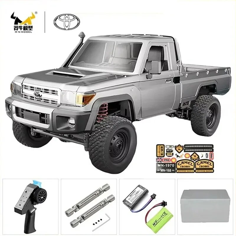 JJRC MN82T 1:12 RC Грузовик MN82 Silver-2B