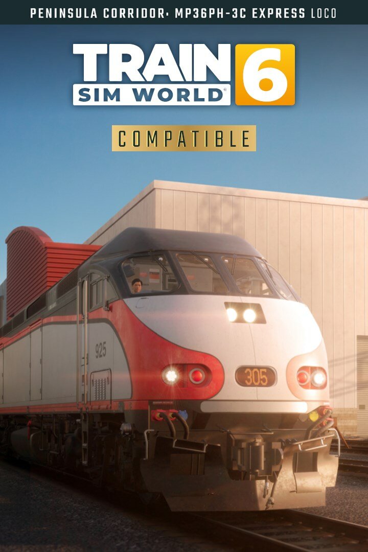 Train Sim World® 6: Peninsula Corridor: MP36PH-3C Express — Peninsula Corridor Mp36ph 3c Express — дополнение (DLC) — дополнение (DLC) для Xbox / Microsoft Store · PC, Xbox One, Xbox Series X|S · цифр