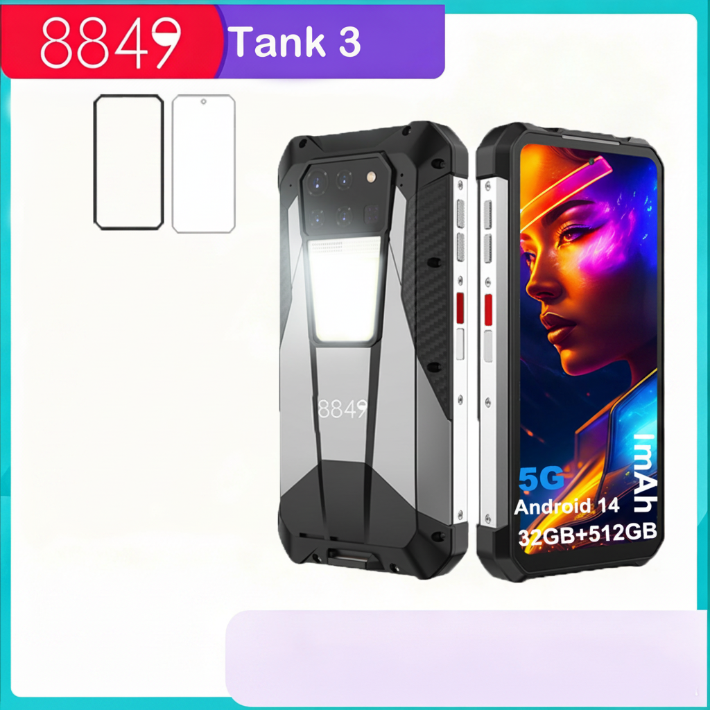 Смартфон unihertz 8849 Tank 3, 16/512ГБ, global