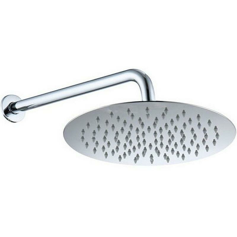 Верхний душ Caprigo Parts 99-523-crm 250х453 мм, хром, настенный