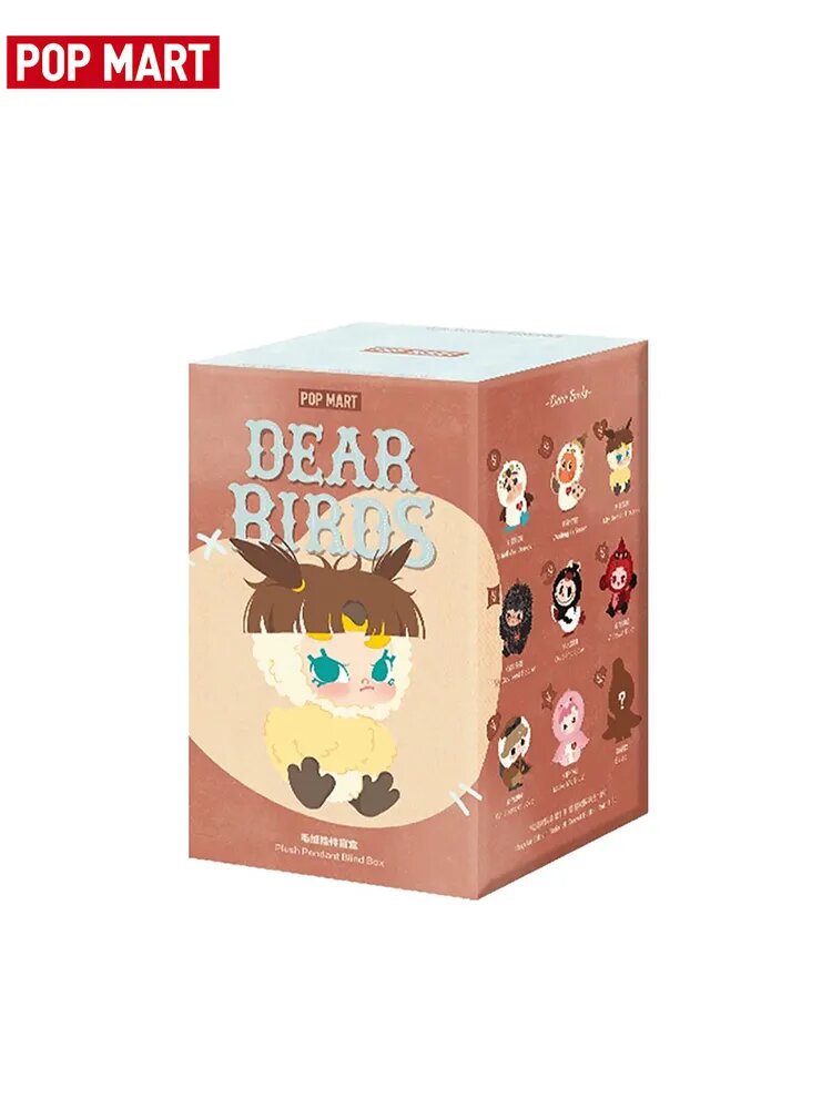 POP MART - Коллекция Dear Birds Series, Подарки, Blind Box 1 шт