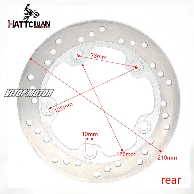 Подходит для Suzuki AN400 Burgman Skywave 2003-2019 AN650 2002-2013 AN250 03-09, передний и Rear