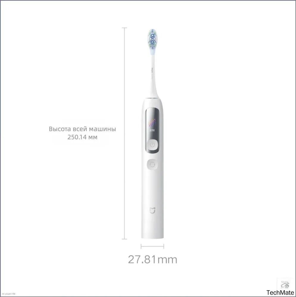 Электрическая зубная щетка Mijia Electric Sonic Toothbrush Pro CN IPX8 MES613
