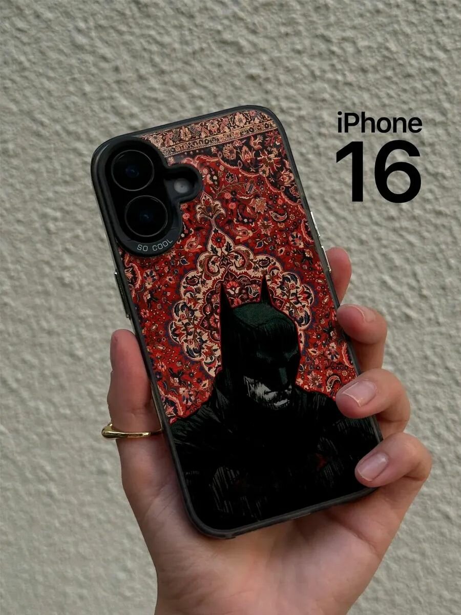 Чехол на Iphone 16 с ковром
