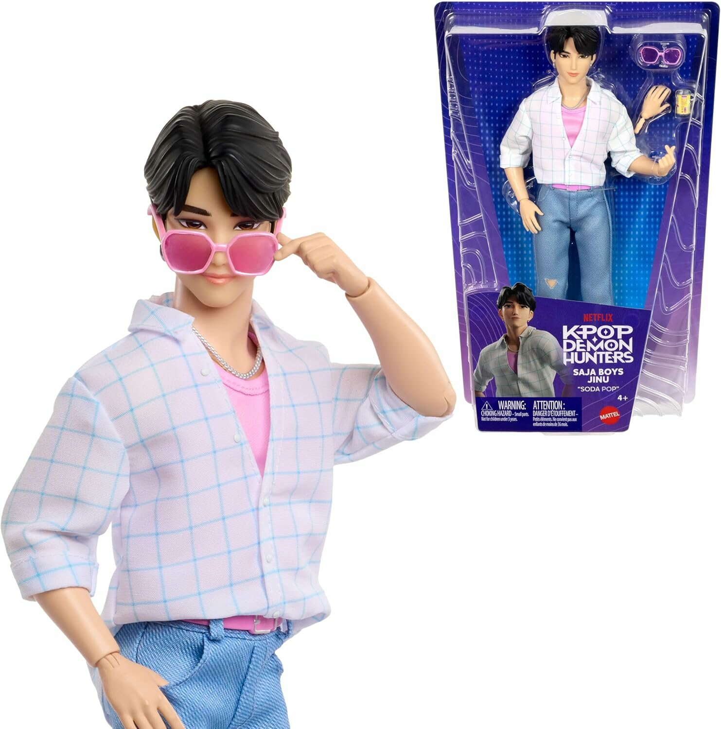 Кукла Mattel Kpop Demon Hunters Saja Boys Jinu Джину Sods Pop