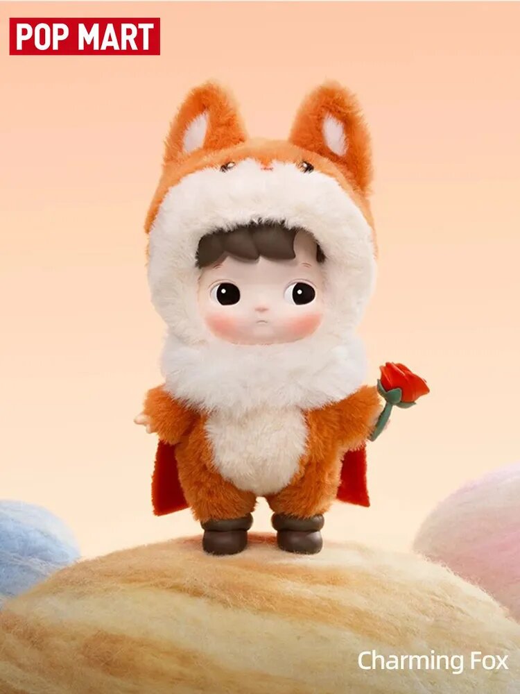 Коллекционная POP MART HACIPUPU Snuggle With You Series Figures, Charming Fox 1 шт