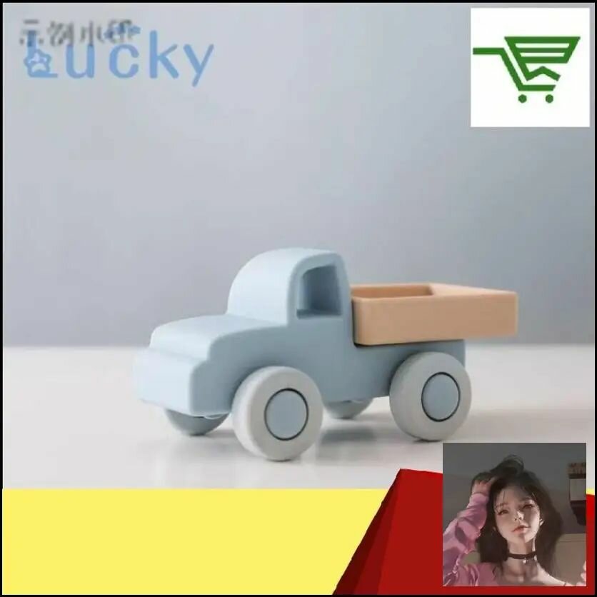 Игрушечная машинка с полным приводом, голубой цвет, размер 11 см, для детей от 3 лет, реалистичный дизайн — фото 1