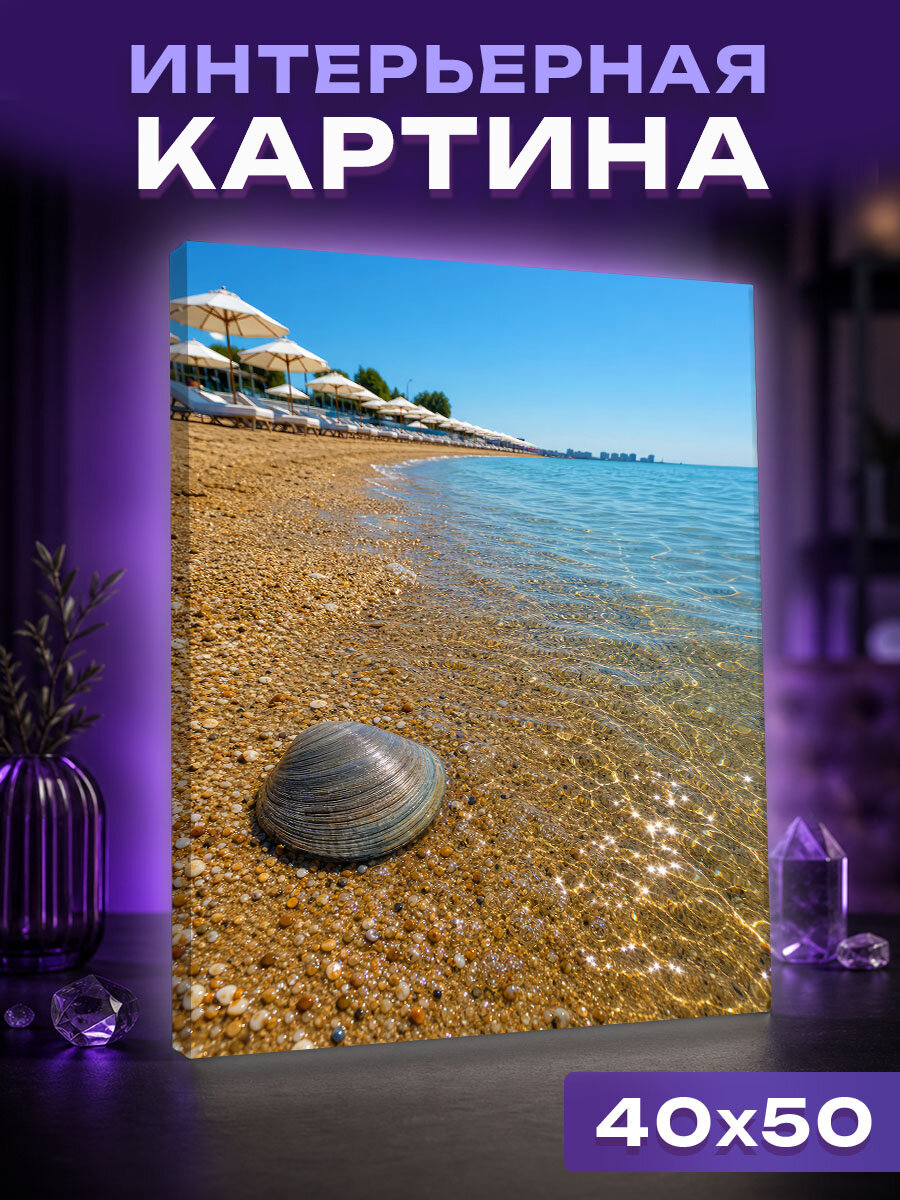 Интерьерная картина Ракушка у Каспийского берега