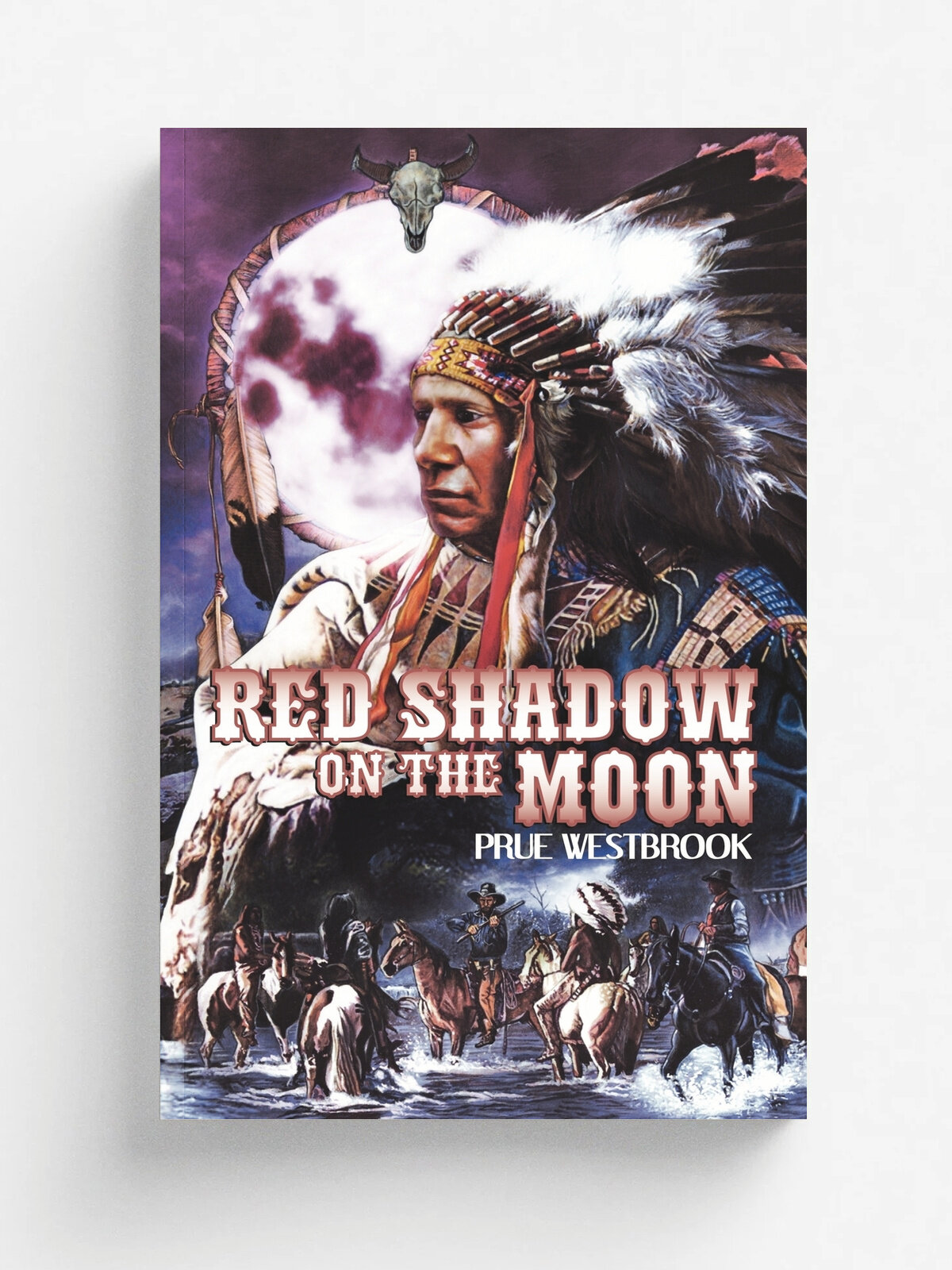 Red Shadow on the Moon