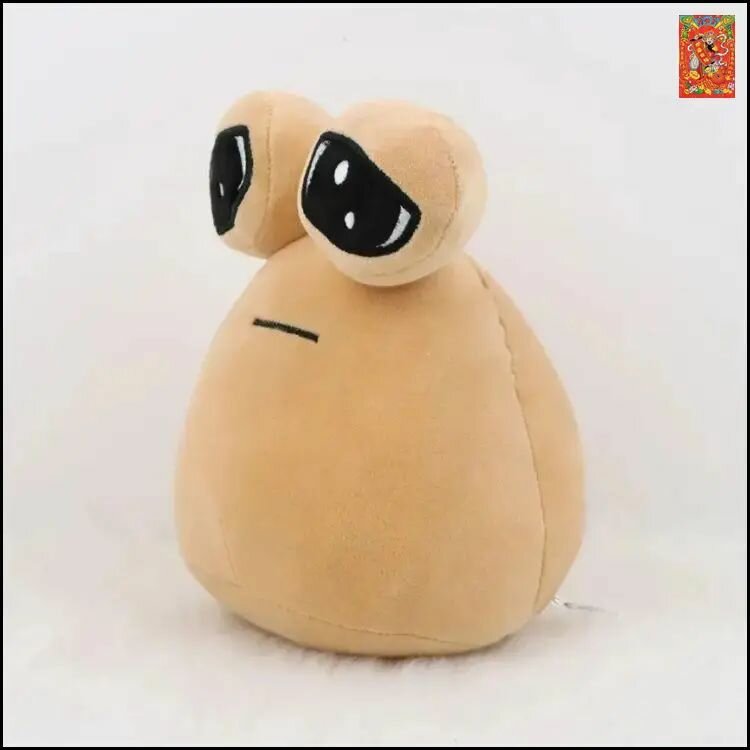 Мягкая игрушка Пу My Pet Alien Pou грустная плюшевая детская 22 см, подарок для детей и фанатов мультфильма